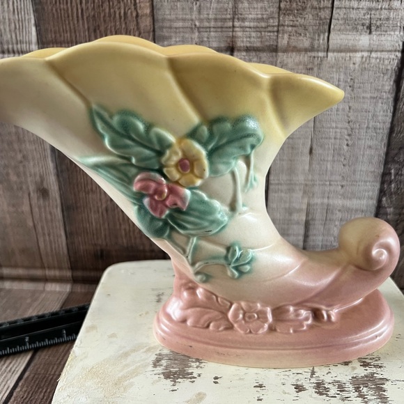 Accents | Vintage Ceramic Cornucopia Vase | Poshmark